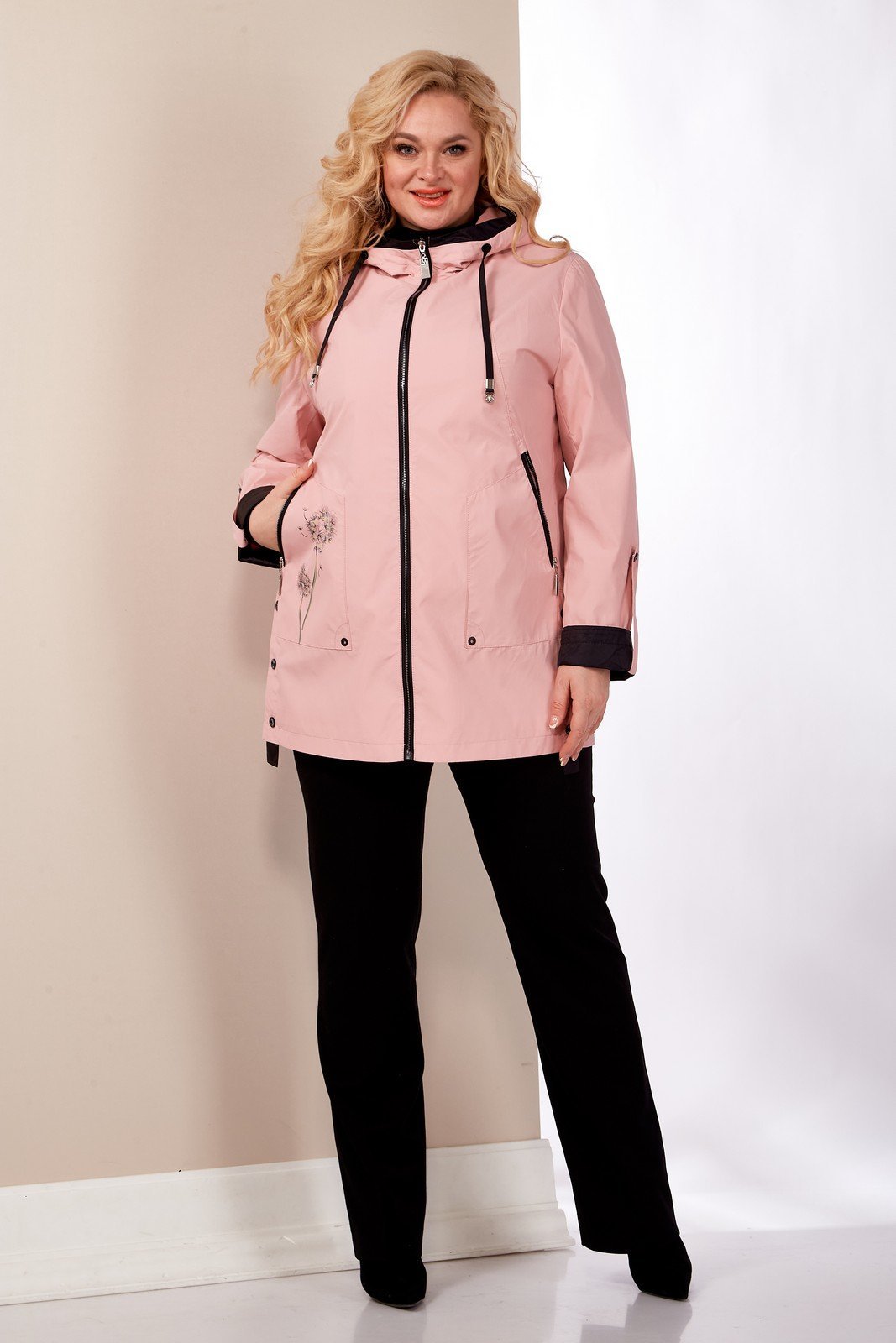 Куртка 2116 пудра Shetti купить - 7% скидка | в наличии